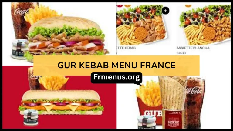 Menu Shinko France avec les derniers prix 2024